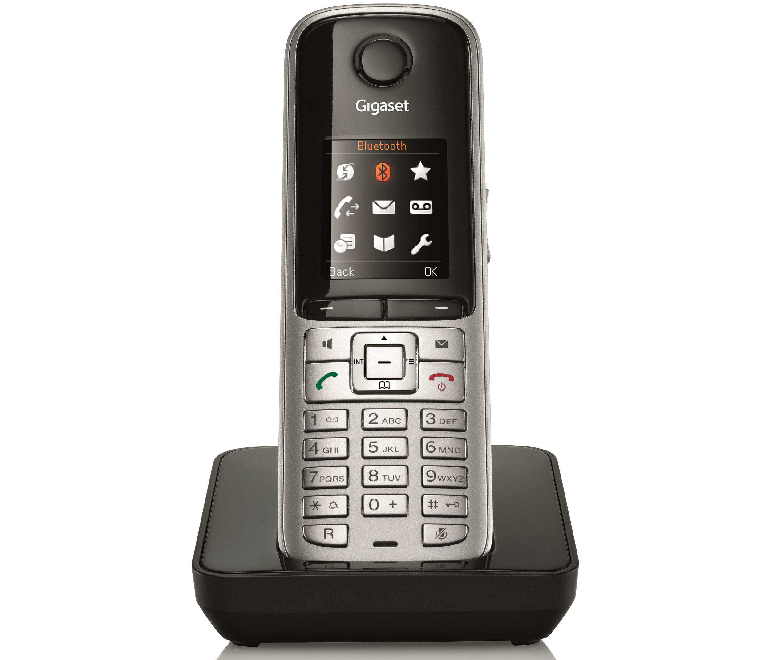 Gigaset DX800A Quattro Schnurloses VoIP Telefon mit S810H