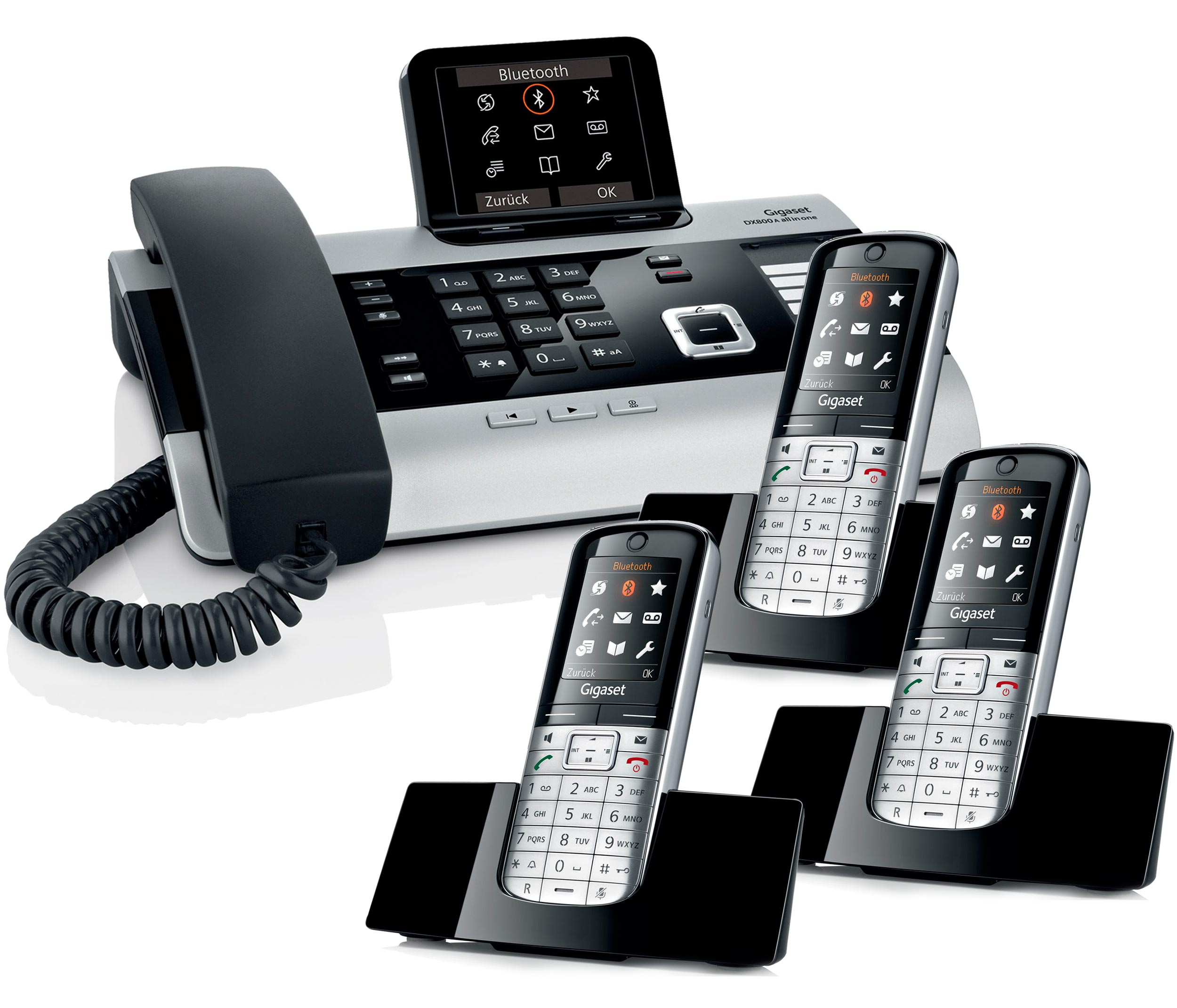 Gigaset DX800A Quattro mit SL400H - günstig bei Telefon24 kaufen